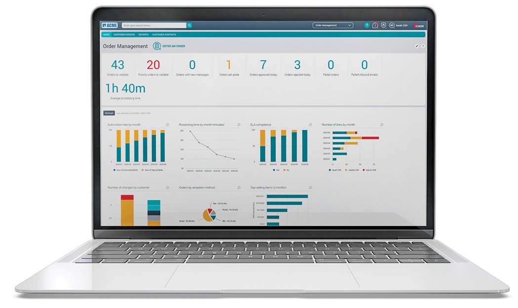 Sales Order Management Automation made easy with Esker