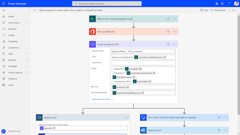 Microsoft Power Platform - Automate | Apps | BI | Pages