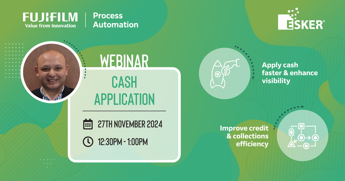 Esker Webinar: Cash Application | 27th November 2024